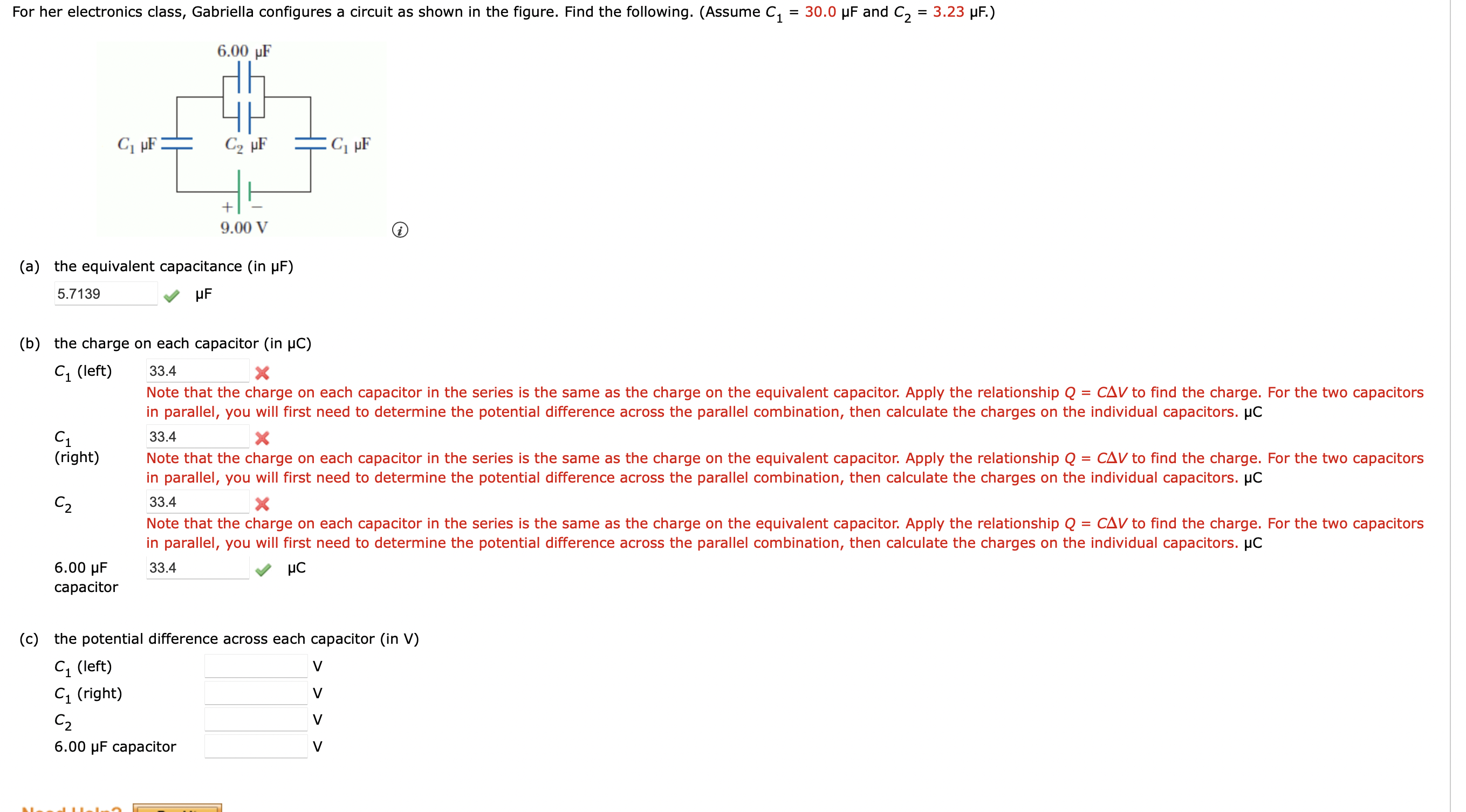 Solved For her electronics class, Gabriella configures a | Chegg.com