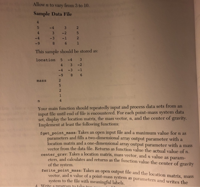 Solved 3 A Point Mass Consists Of A 3 D Location And An Chegg Solved 3 A Point Mass Consists Of A 3 D Location And An Chegg