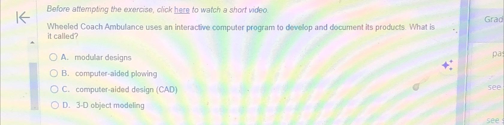 Solved Before attempting the exercise, click here to watch a | Chegg.com