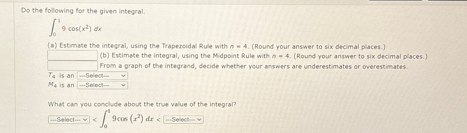 Solved Do the following for the given | Chegg.com