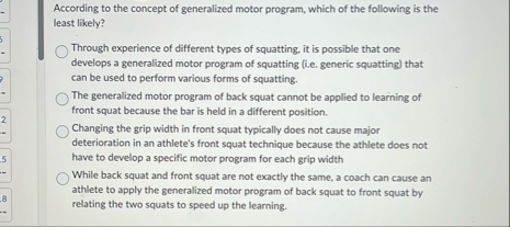 Solved According to the concept of generalized motor | Chegg.com