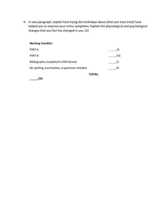 Personal Reflection Assignment #2 Due on Nov 10th by | Chegg.com