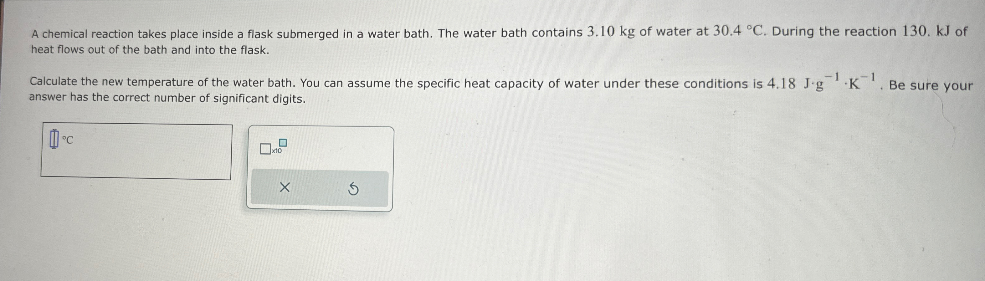 Solved A chemical reaction takes place inside a flask | Chegg.com