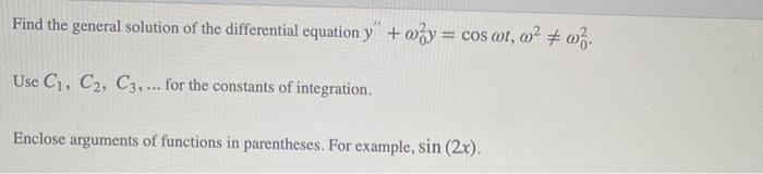Solved Find the general solution of the differential | Chegg.com