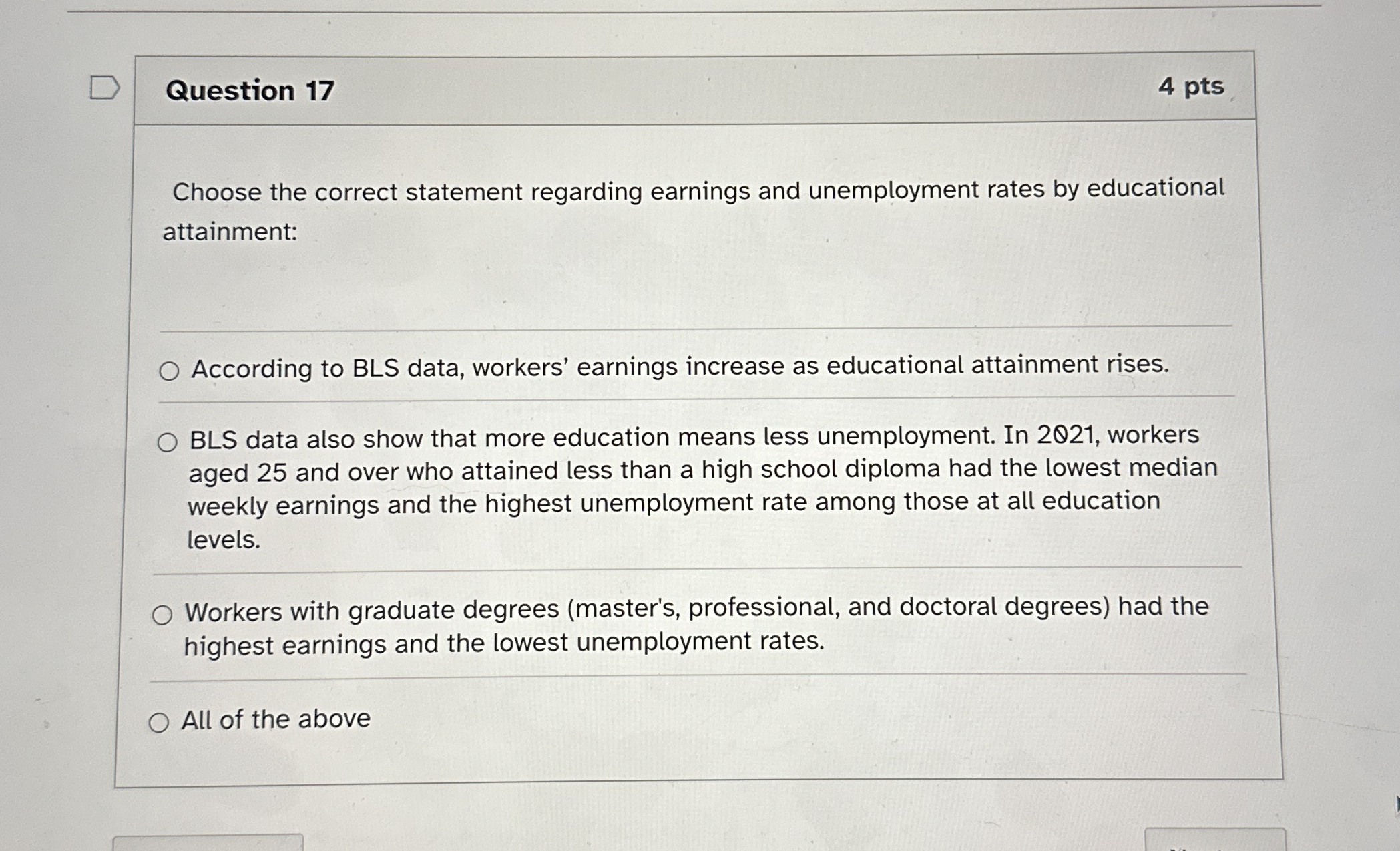 Solved Question 174 ﻿ptsChoose the correct statement | Chegg.com