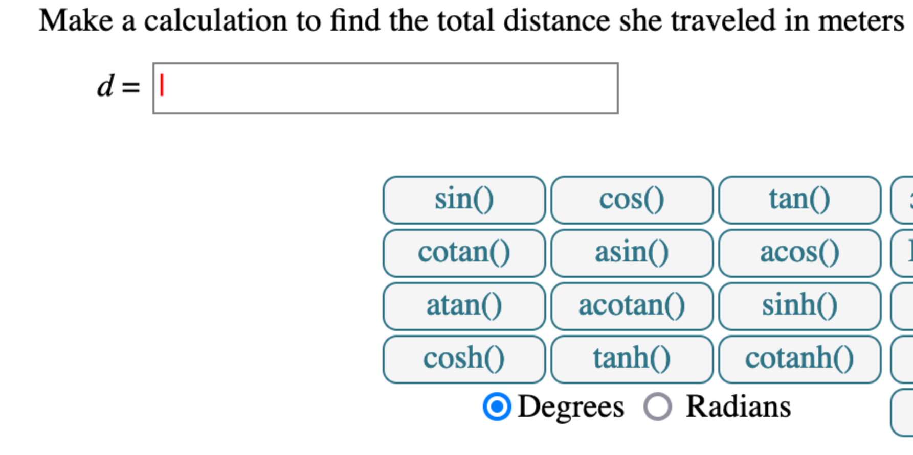 Solved What was the total distance traveled? Make a | Chegg.com