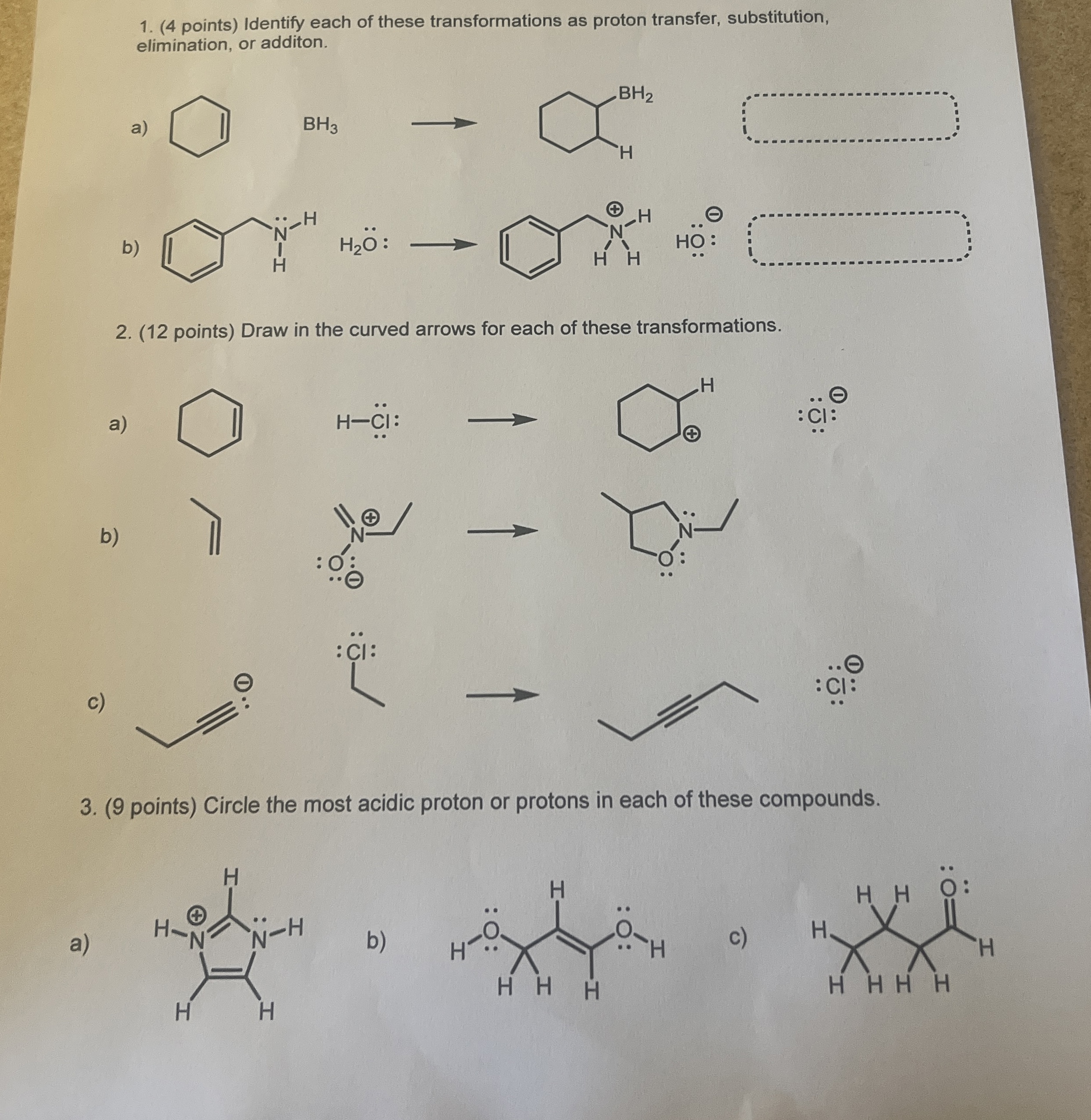 Solved ( 4 ﻿points) ﻿Identify each of these transformations | Chegg.com