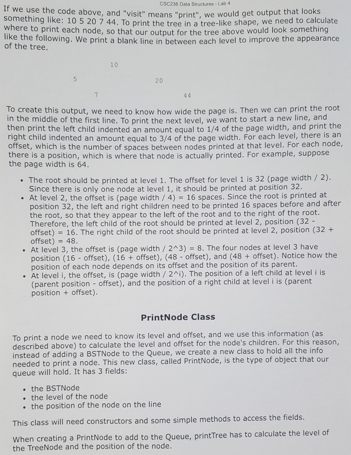 Solved Data Structures Lab 4 In This Lab You Will Add A