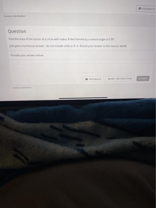 Solved FEEDBACK Content attribution Question Find the area | Chegg.com