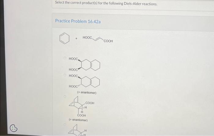 Solved Select the correct product(s) for the following | Chegg.com