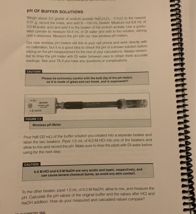 Solved HYDROLYSIS OF SALTS AND pH OF BUFFER SOLUTIONS REPORT | Chegg.com