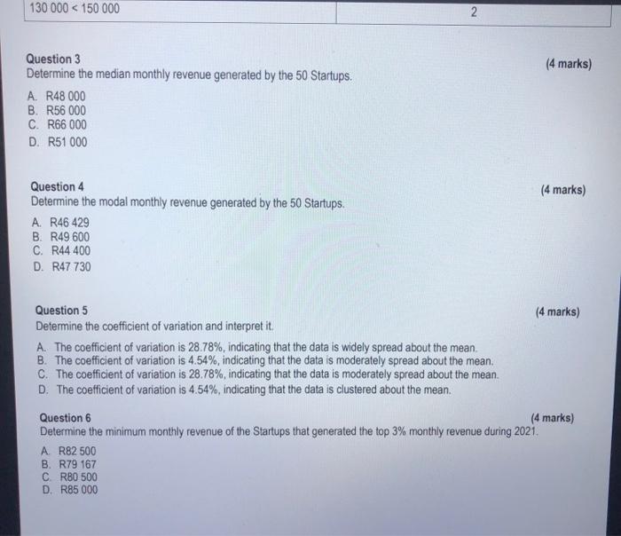 Solved Use the information provided below to answer | Chegg.com