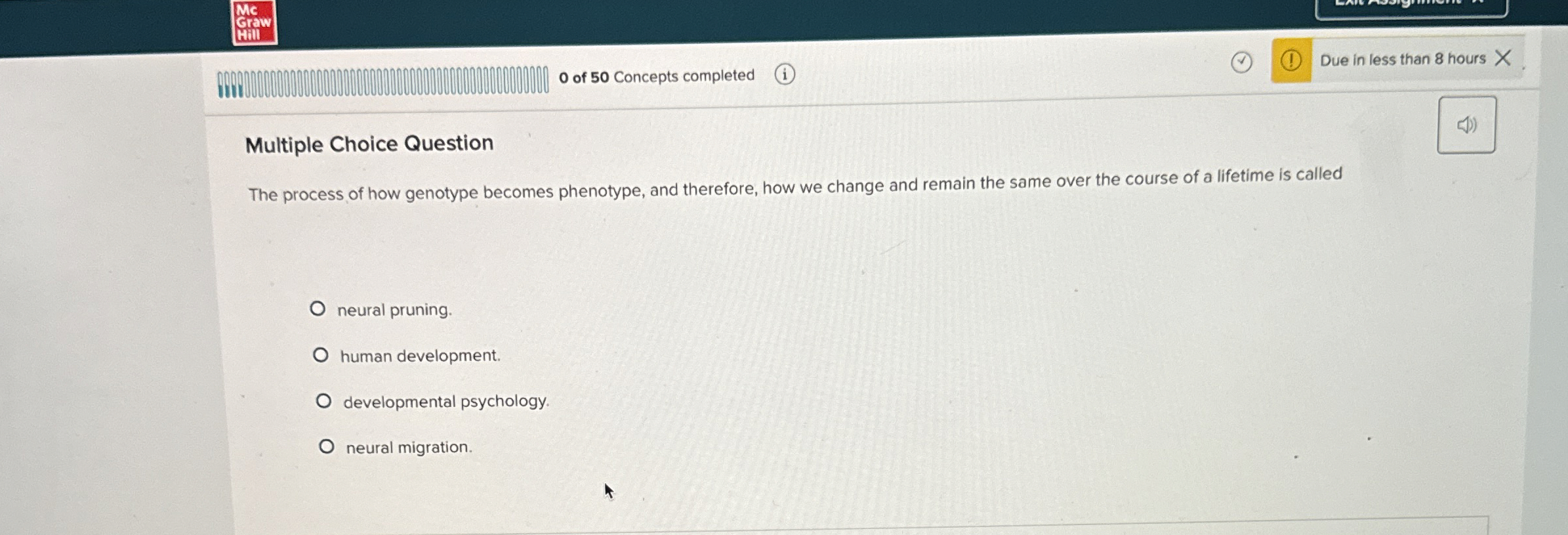 Solved Multiple Choice QuestionThe process of how genotype | Chegg.com