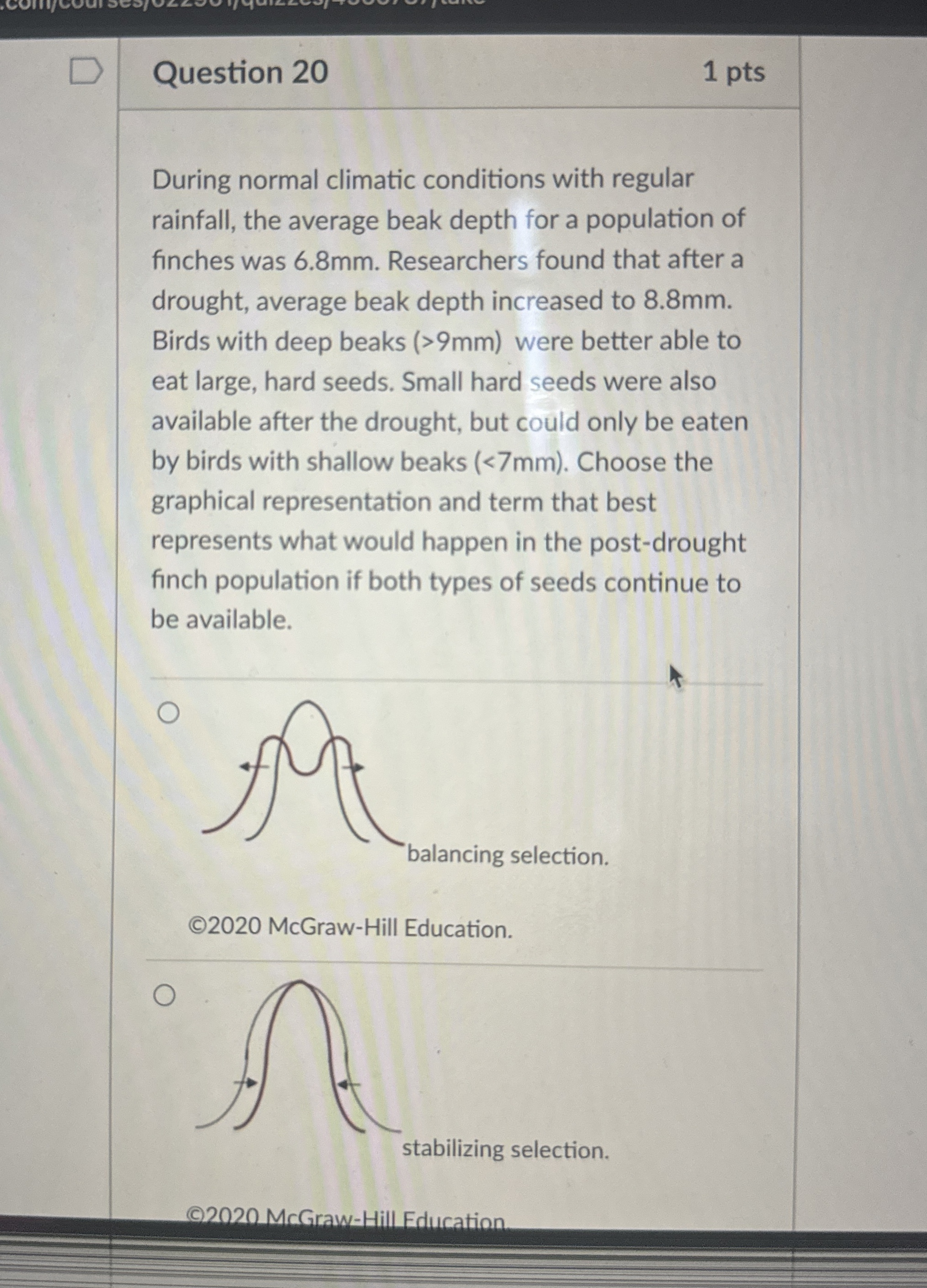 Solved Question 201 ﻿ptsDuring normal climatic conditions | Chegg.com