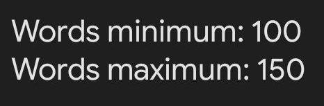 Solved Words minimum: 100 Words maximum: 150 3. How can we | Chegg.com