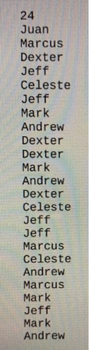 Solved . . Write a program that will: Read from a file a | Chegg.com