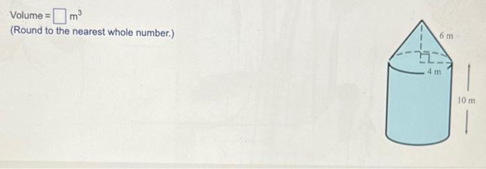 Solved Find the surface area and volume of the solid. | Chegg.com
