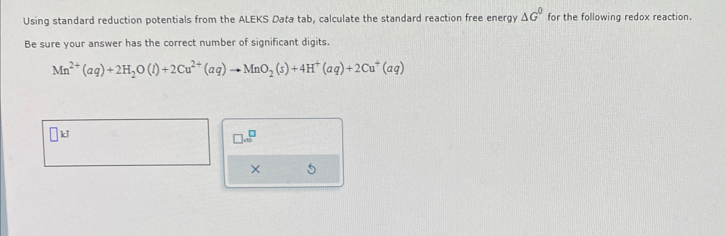 Solved Using standard reduction potentials from the ALEKS | Chegg.com Solved Using standard reduction potentials from the ALEKS | Chegg.com