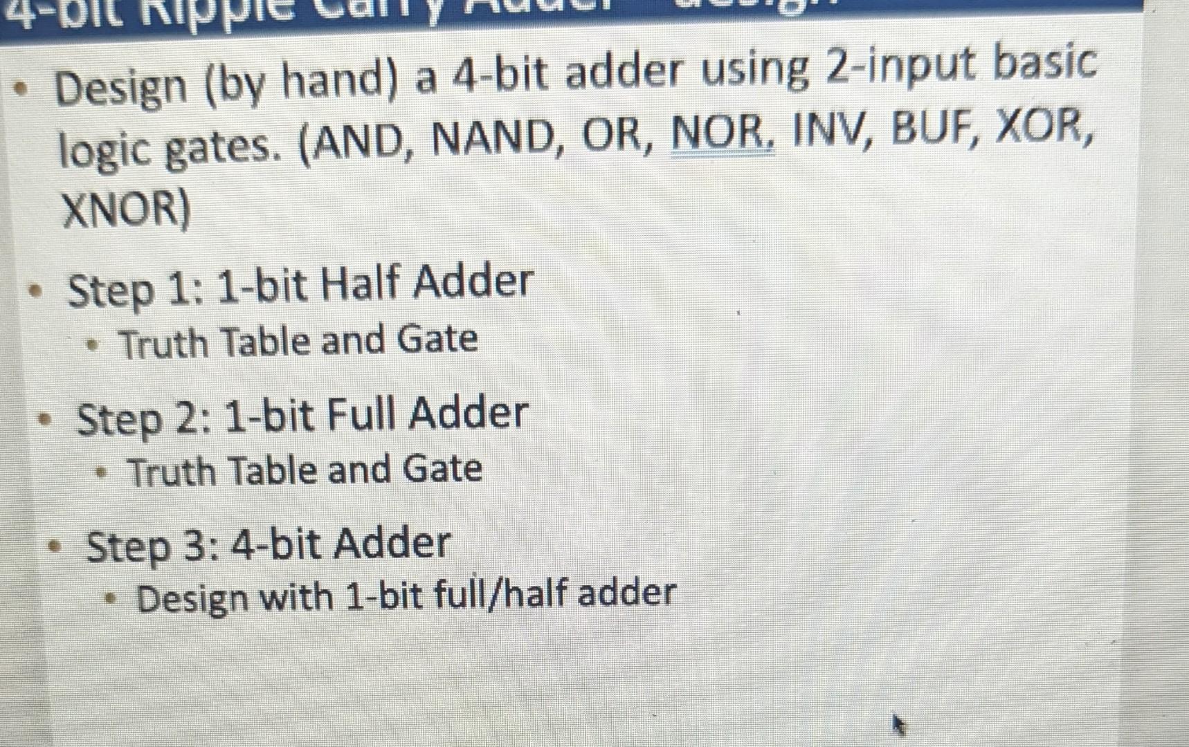 do step 3 only with truth table | Chegg.com