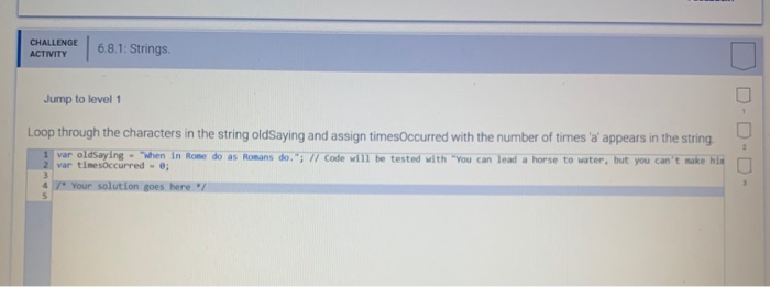 Solved CHALLENGE 6.2.1: Arithmetic operators. ACTIVITY Jump | Chegg.com