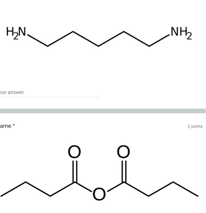 Solved HN. NH2 Our answer ame* 2 points O O CH3 HO Name | Chegg.com