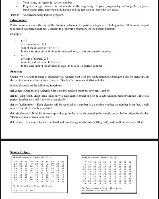 Solved How I can make the output with 10 coloums and 10 rows | Chegg.com