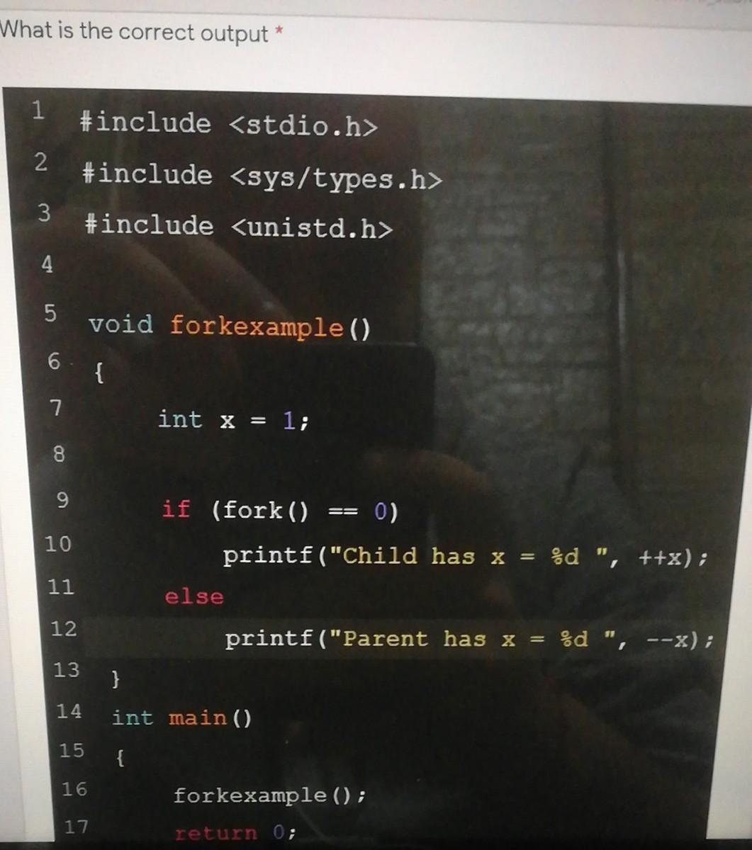 Solved What is the correct output * 1 #include 2 #include | Chegg.com