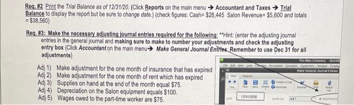 Solved PROBLEM #3. (Journalizing and Adjusting Entries) | Chegg.com