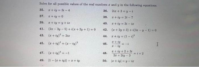 Solved Solve for all possible values of the real numbers x | Chegg.com
