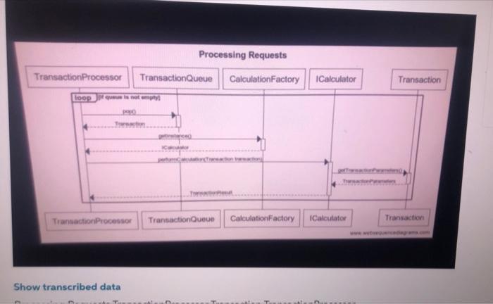 Solved Processing Requests Show transcribed data | Chegg.com Solved Processing Requests Show transcribed data | Chegg.com
