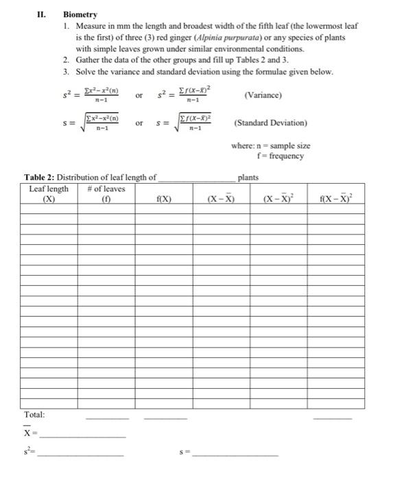 Solved pls answer completely table 2 and 3 | Chegg.com