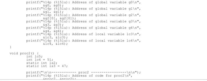Solved 1. Preamble Every Linux process has its own dedicated | Chegg.com