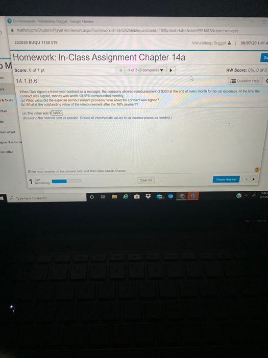 Solved Do Homework Vibdeep Duggal - Google Chrome . | Chegg.com