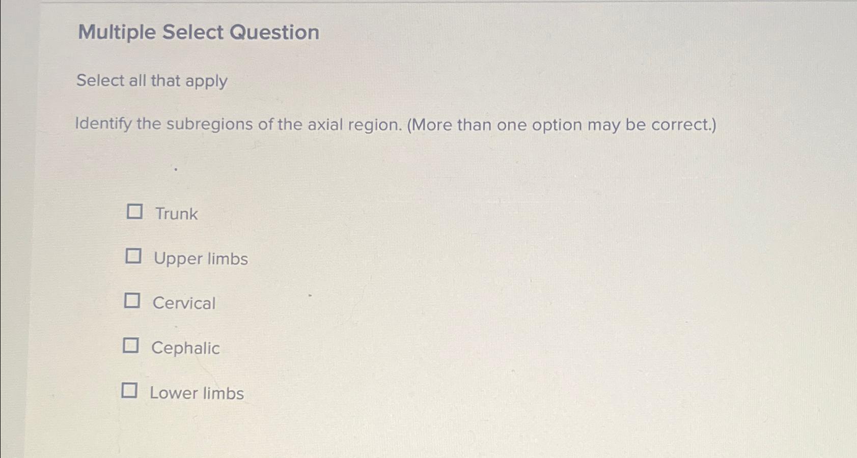 Solved Multiple Select QuestionSelect all that applyIdentify | Chegg.com