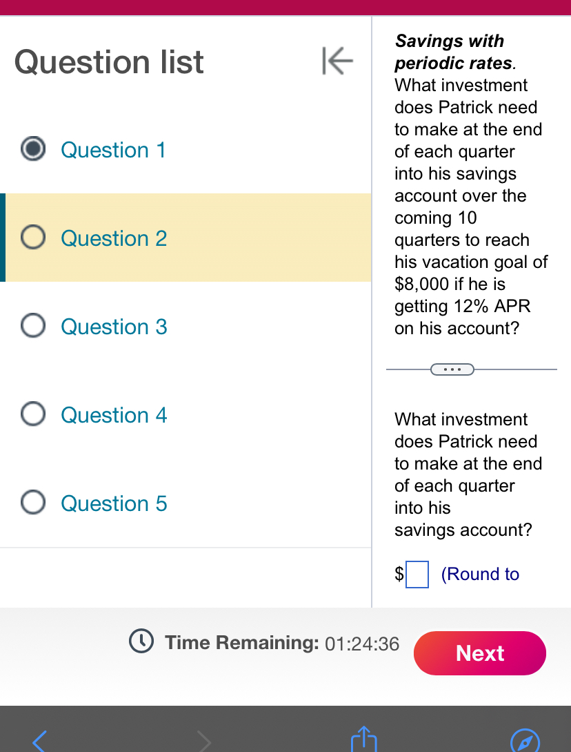 Solved Question listQuestion 1Question 2Question 3Question | Chegg.com