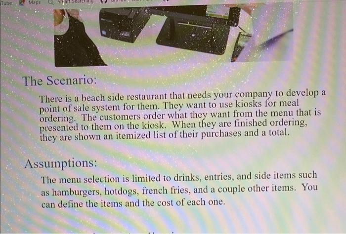 Solved Project 1: Point-Of-Sale System Hide Assignment | Chegg.com
