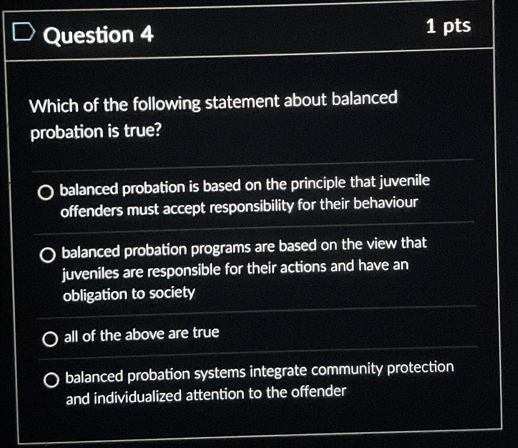 Solved Question 41 ﻿ptsWhich of the following statement | Chegg.com