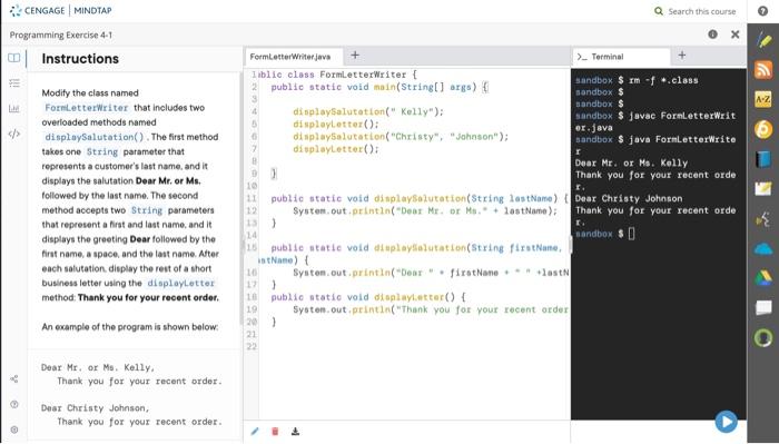 Solved I am confused why the tests are not working. I tried | Chegg.com