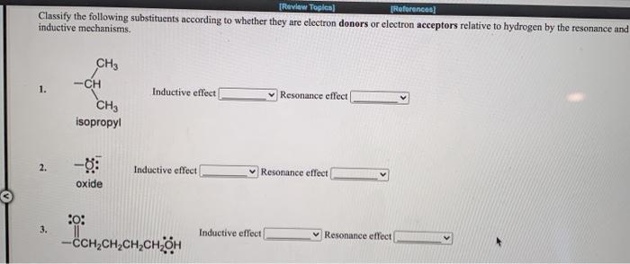 Solved [Review Toples [References) Classify the following | Chegg.com
