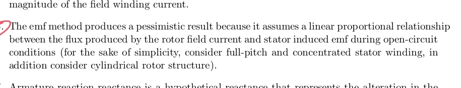 Solved The emf method produces a pessimistic result because | Chegg.com