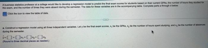 Solved b. Calculate the multiple coefficient of | Chegg.com