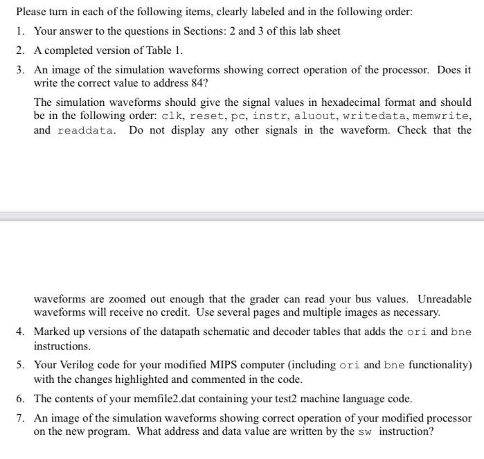 'timescale 1 ns/ps module mips (input clk, reset, | Chegg.com