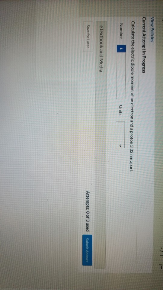 Solved = View Policies Current Attempt in Progress Calculate | Chegg.com