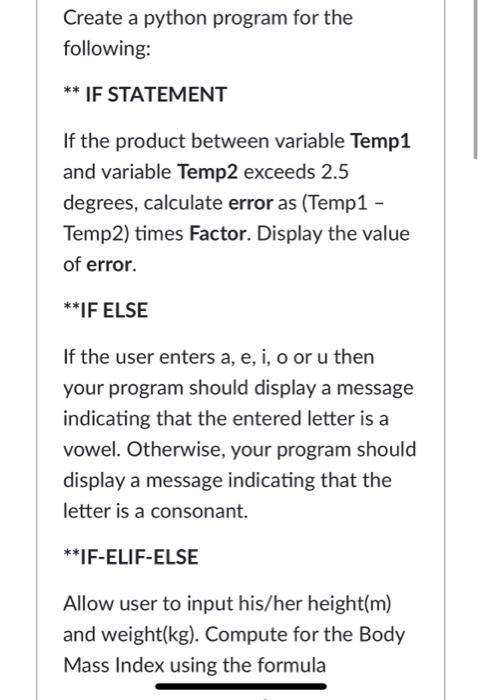 Solved lab 3.1Please i need the code here for python i need | Chegg.com