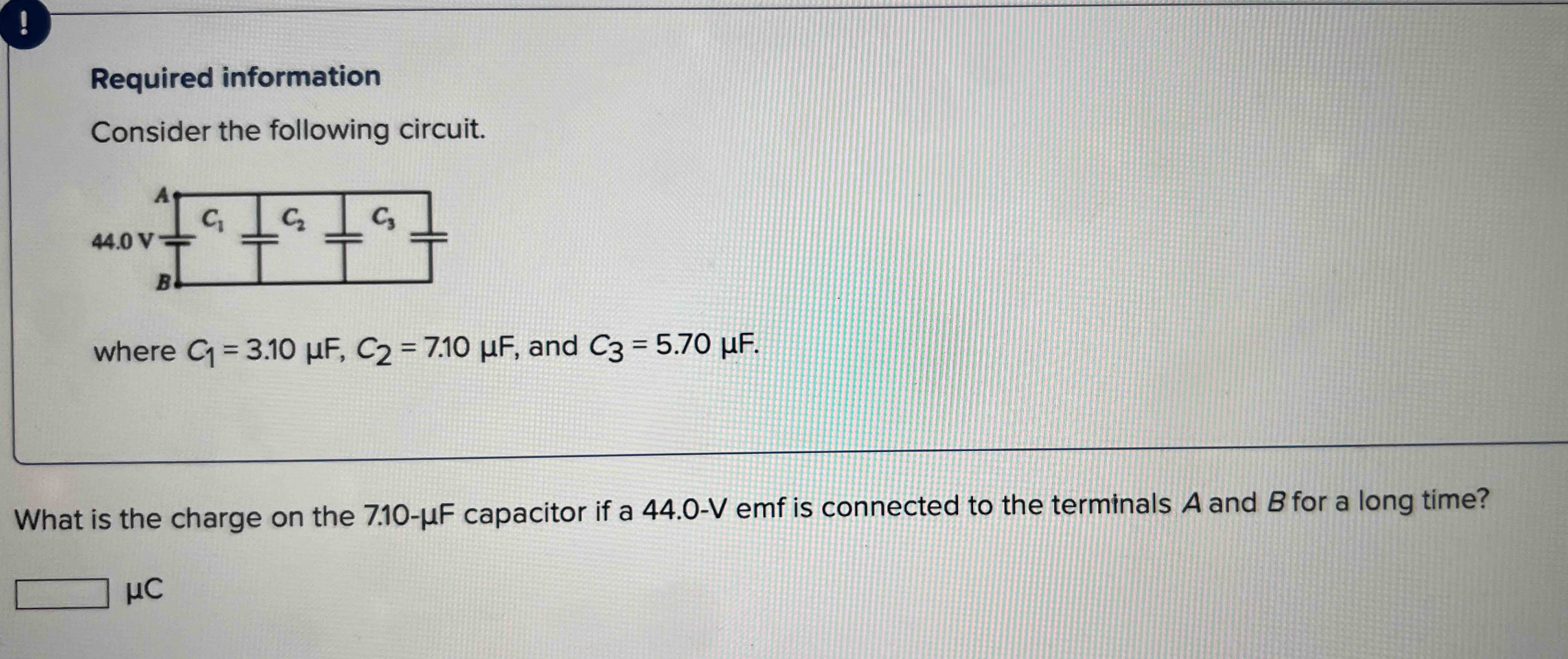 Solved !Required informationConsider the following | Chegg.com
