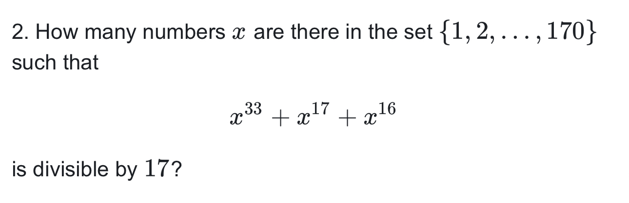 Solved How many numbers x ﻿are there in the set | Chegg.com