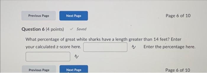 Solved Previous Page Next Page Previous Page Question 6 (4 | Chegg.com