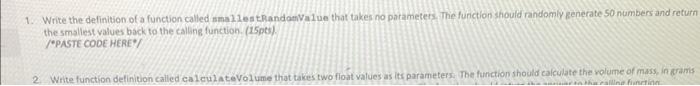Solved Write the definition of a function called sima 1. Lea | Chegg.com