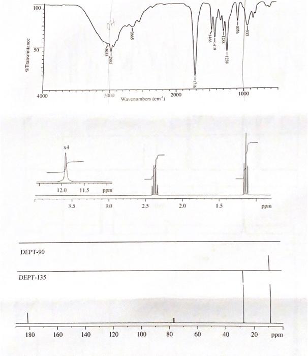 Solved 1. A compound with the molecular formula of C3H602 | Chegg.com
