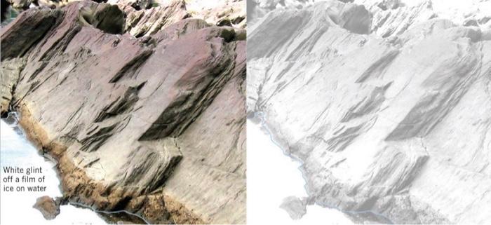 Solved Figure A10.2.2 is an oblique view of a small outcrop | Chegg.com